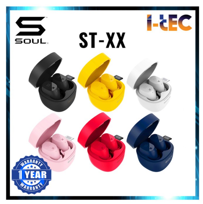 SOUL Electronics ST-XX Superior High Performance True Wireless Earphone ...