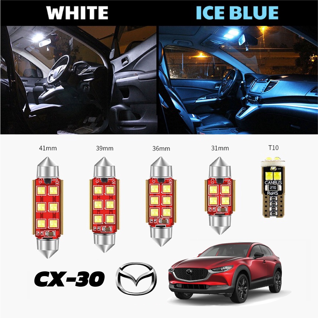 1PC Mazda CX-30 Car LED Bulb C5W 31mm/36mm/39mm/41mm Interior Dome ...