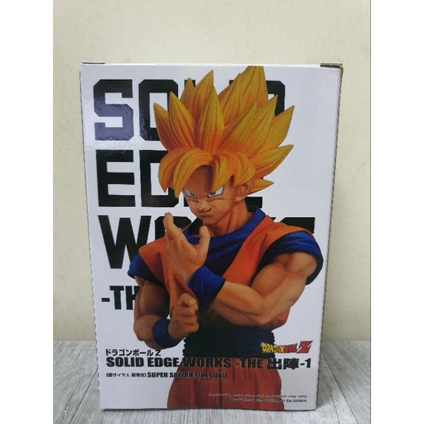 Banpresto Dragon Ball Solid Edge Works Super Saiyan Son Goku | Shopee ...