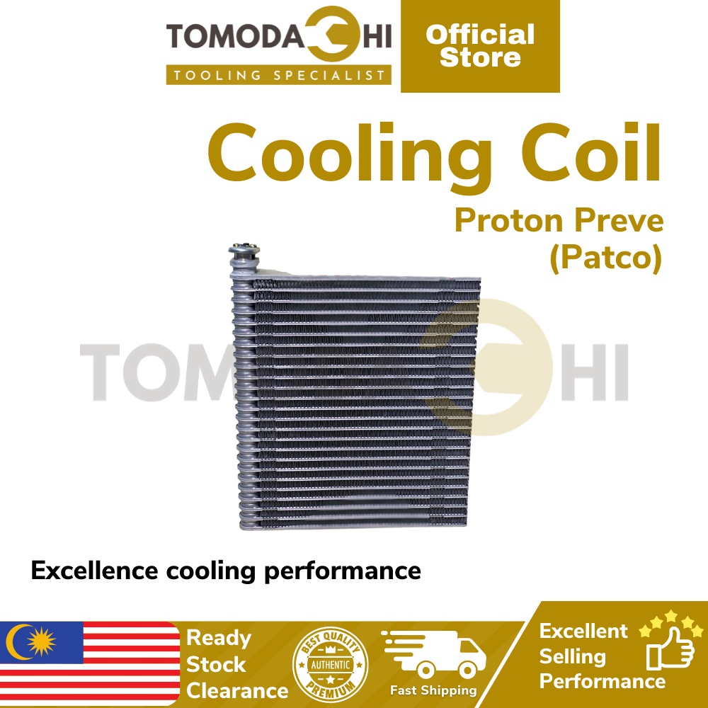 TOMODACHI Air Cond Cooling Coil Aircond Proton Preve PATCO System ...