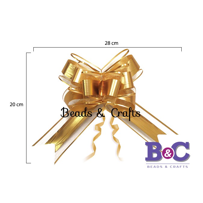 10 pcs Ribbon Bow/ Gift Ribbon/ Bunga Reben besar | Shopee Malaysia