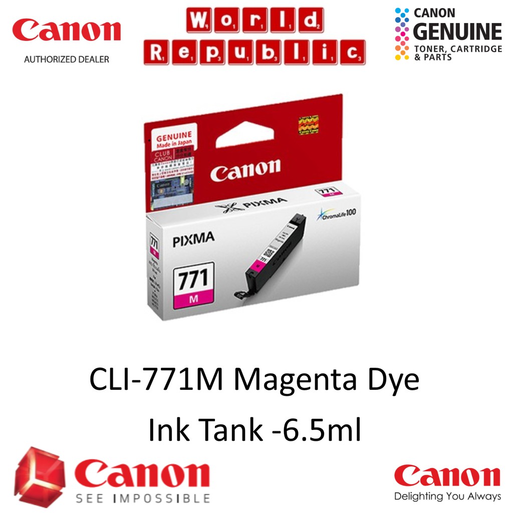 Canon Genuine Ink Cartridge PGI770 CLI771 PGI-770 CLI-771 PGI770XL PGI ...
