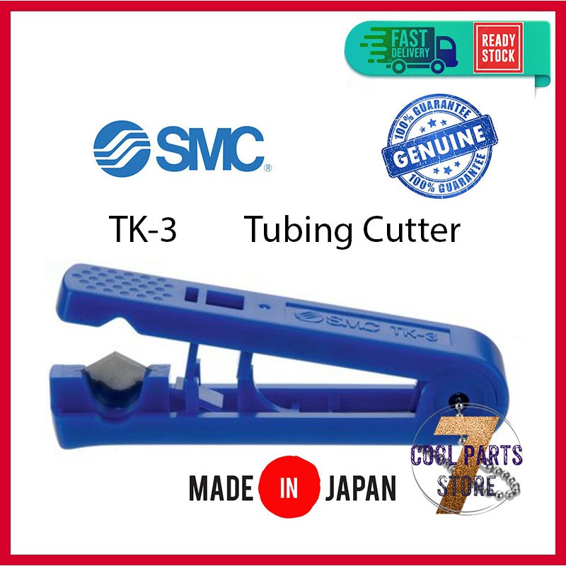 SMC TK-3 Tube Cutter Nylon PU Plastic Rubber Pipe Hose Tubing Cutter ...