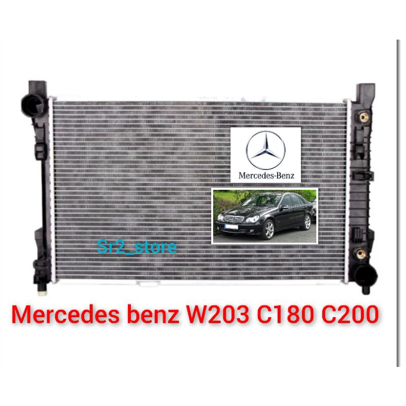 Mercedes benz W203 Radiator C180 C200 C230 kompressor auto | Shopee ...
