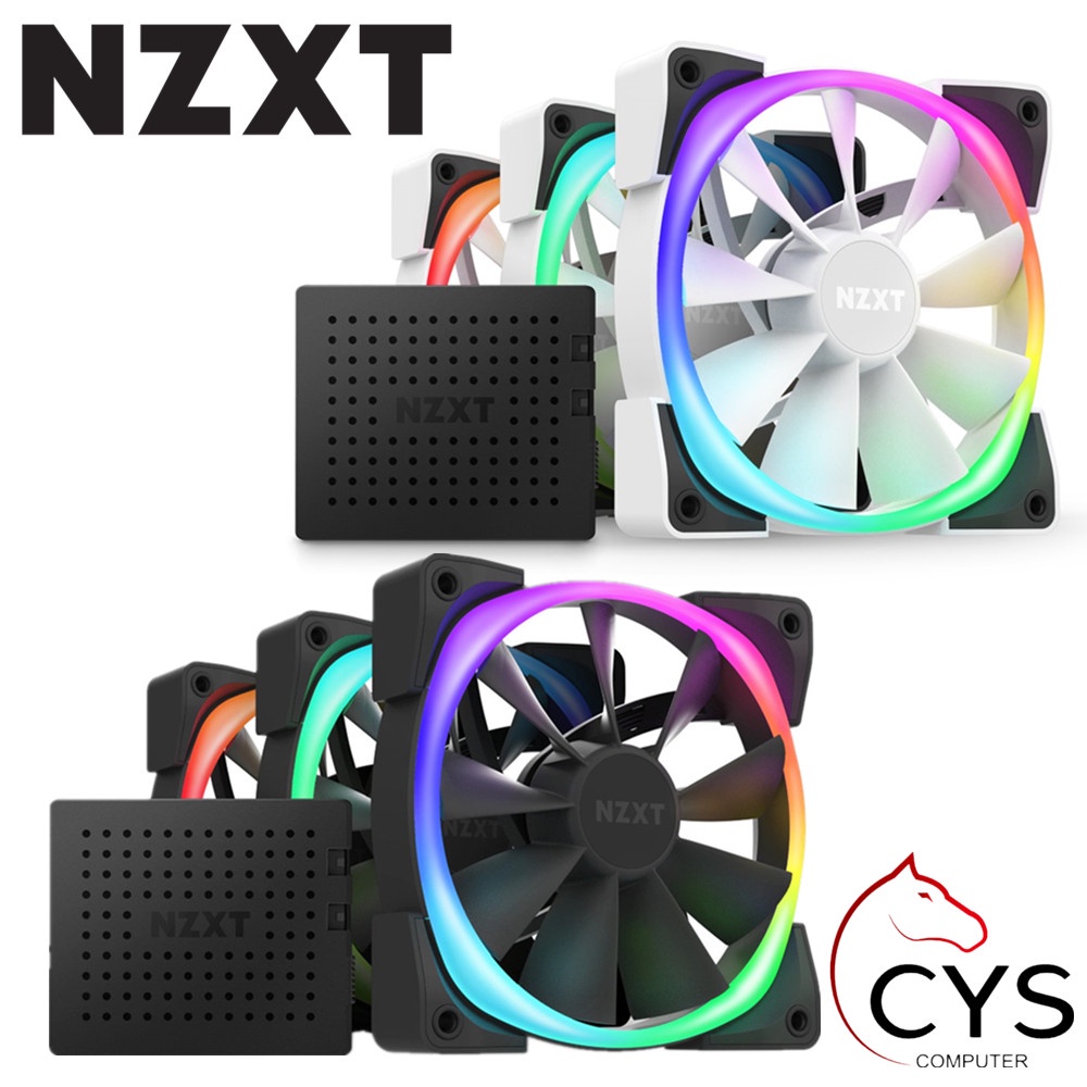 NZXT AER RGB 2 TRIPLE STARTER PACK PC CASING FAN | Shopee Malaysia