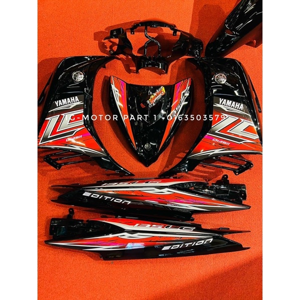 COVER SET LC 135 2/V4/V5/V6/V7 ORIGINAL ABS SE V6 RED LIMITED EDITION ...