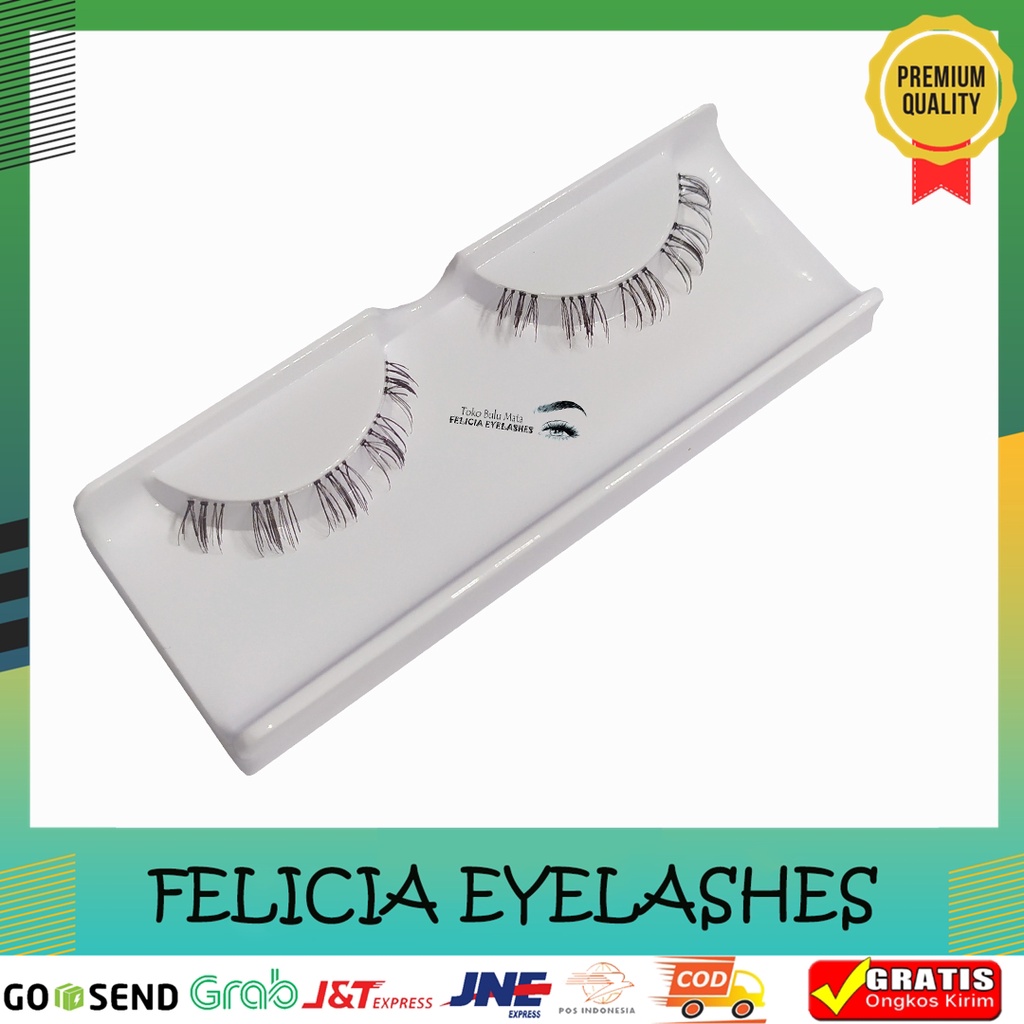 MATA Felicia artisan El-Alice Lower Eyelashes natural artisan 1 Dozen | Shopee Malaysia