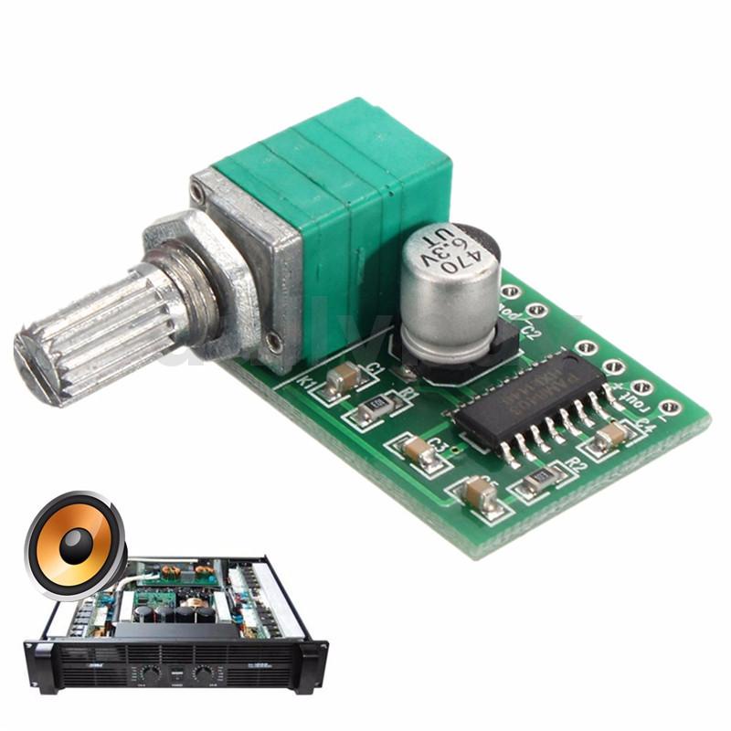 PAM8403 2 Channel USB Power Audio Amplifier Module Board 3Wx2 Volume ...