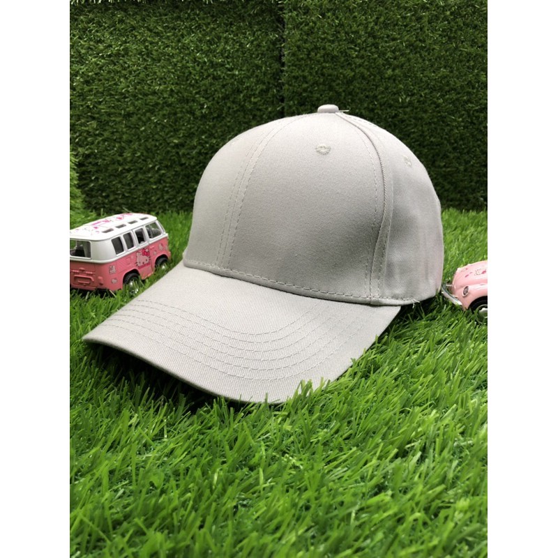 🔥READY STOCK 🔥TOPi BASEBALL PLAIN GREY ADJUSTABLE PREMIUM QUALITY 👍 ...