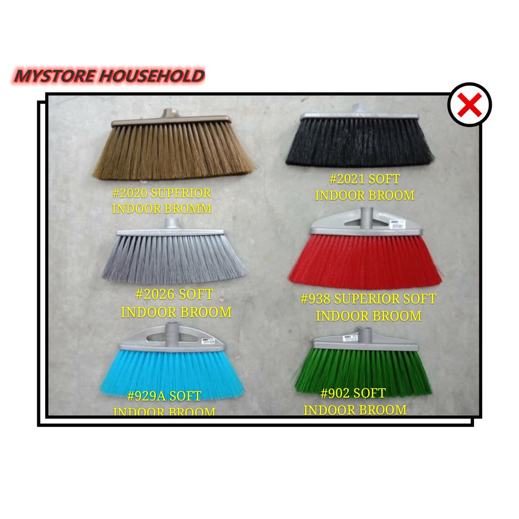 RAYACO 大 大 牌 INDOOR SOFT BROOM 室内软毛扫 #902 / #2021 / #2026 / #2020 ...