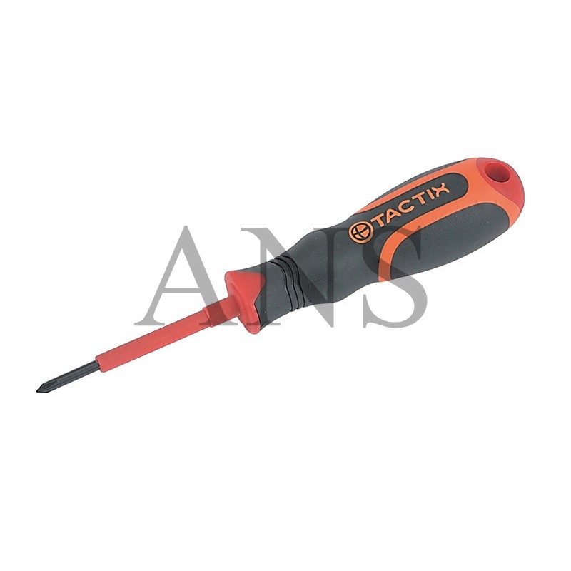 TACTIX 205511 SCREWDRIVER INSULATED PH #0 x 60MM | Shopee Malaysia