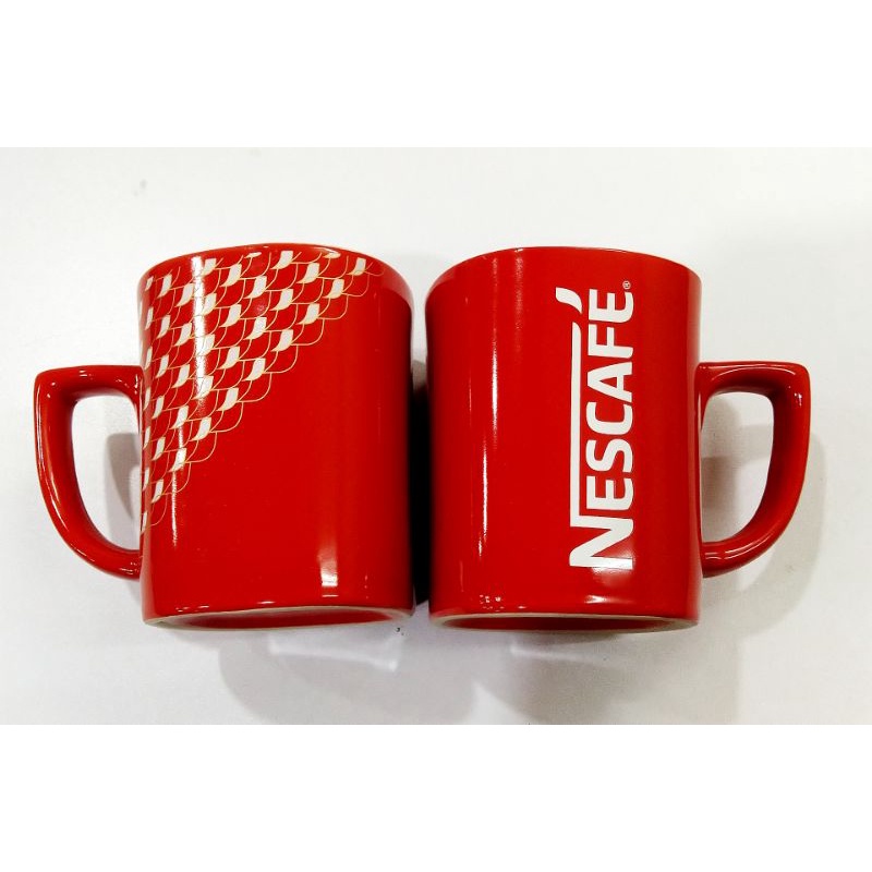 NESTLE NESCAFE CERAMIC RED MUG | CAWAN | Shopee Malaysia