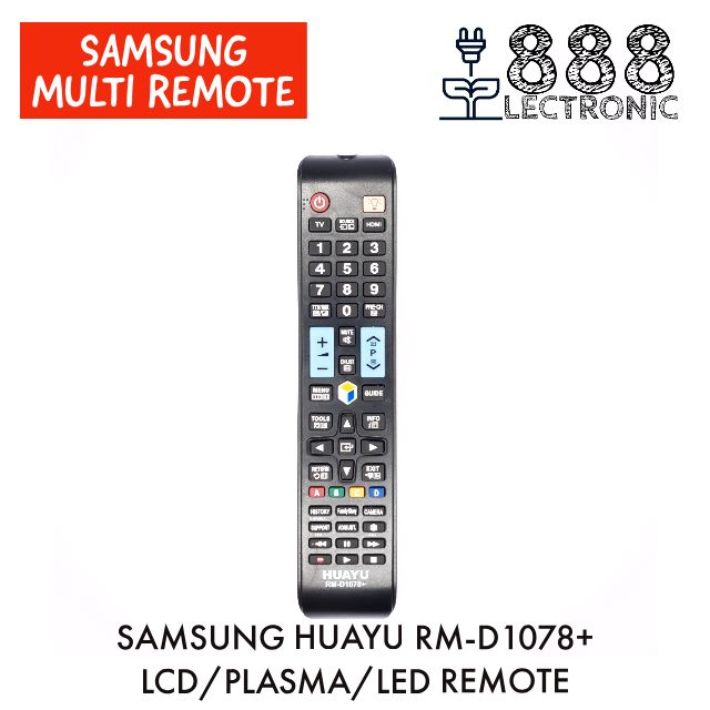 SAMSUNG LED, LCD, TV PLASMA REMOTE CONTROL | Shopee Malaysia