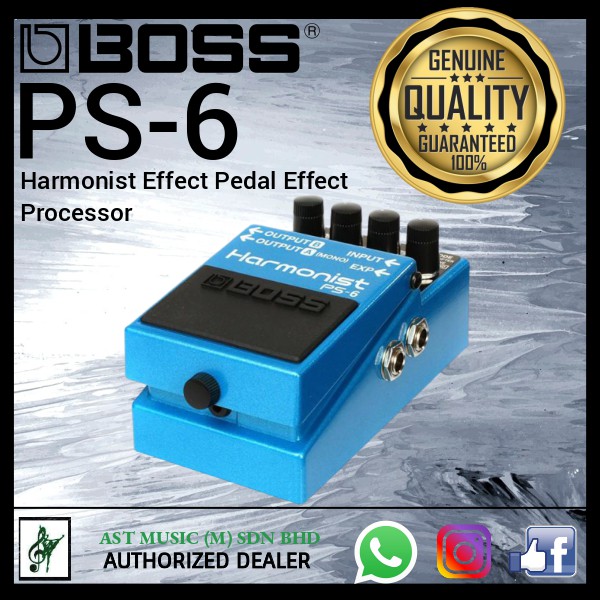 Boss Ps6 ( Harmonist Guitar Effect Pedal ) | Shopee Malaysia