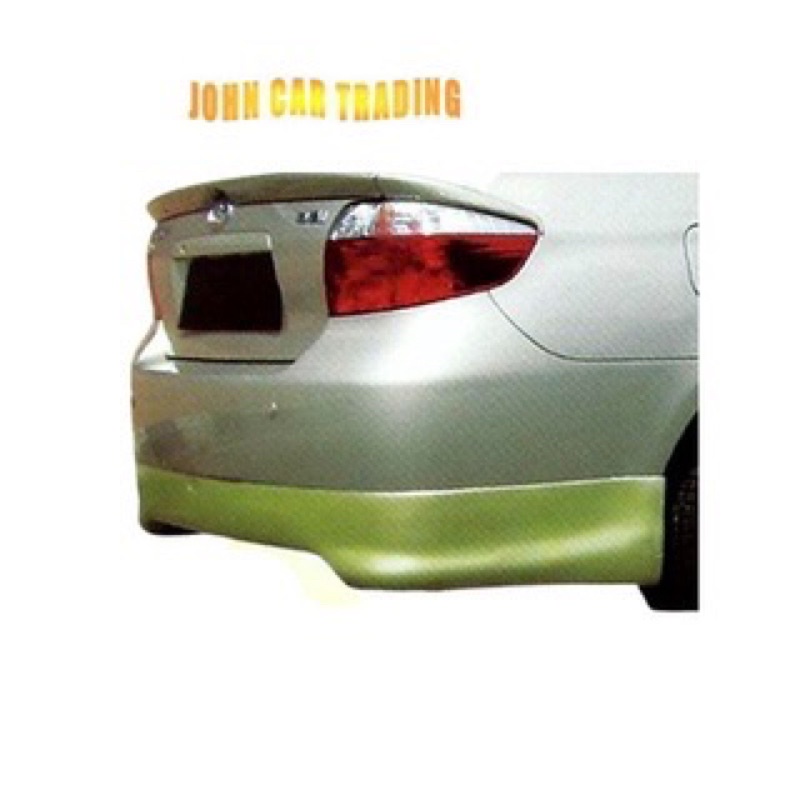 Toyota Vios 2003-2007 TRD PU Rear Bodykit Vios Skirt Belakang Rear Lip ...