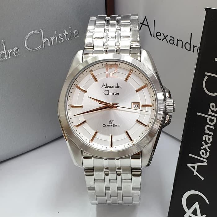 Alexandre Christie Clock Guys Ac 8455 Alexandre Christie Ac8455 Silver ...