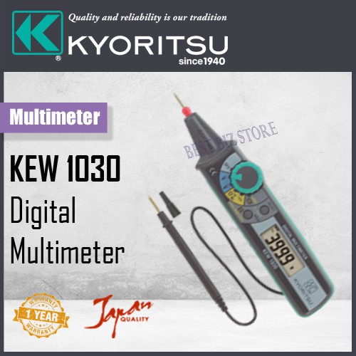 Kyoritsu KEW 1030 Digital Multimeter (Original) | Shopee Malaysia