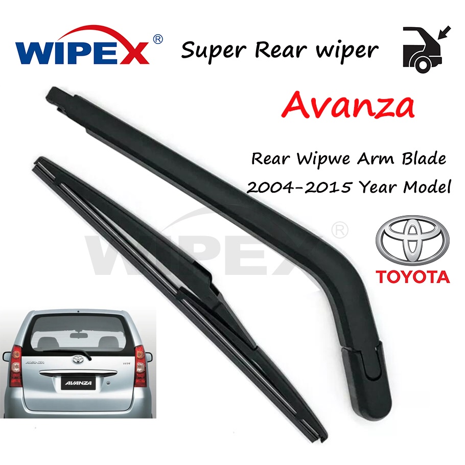 Toyota AVANZA Rear Wiper arm Blade JAPAN Quality for 2004-2015 year ...