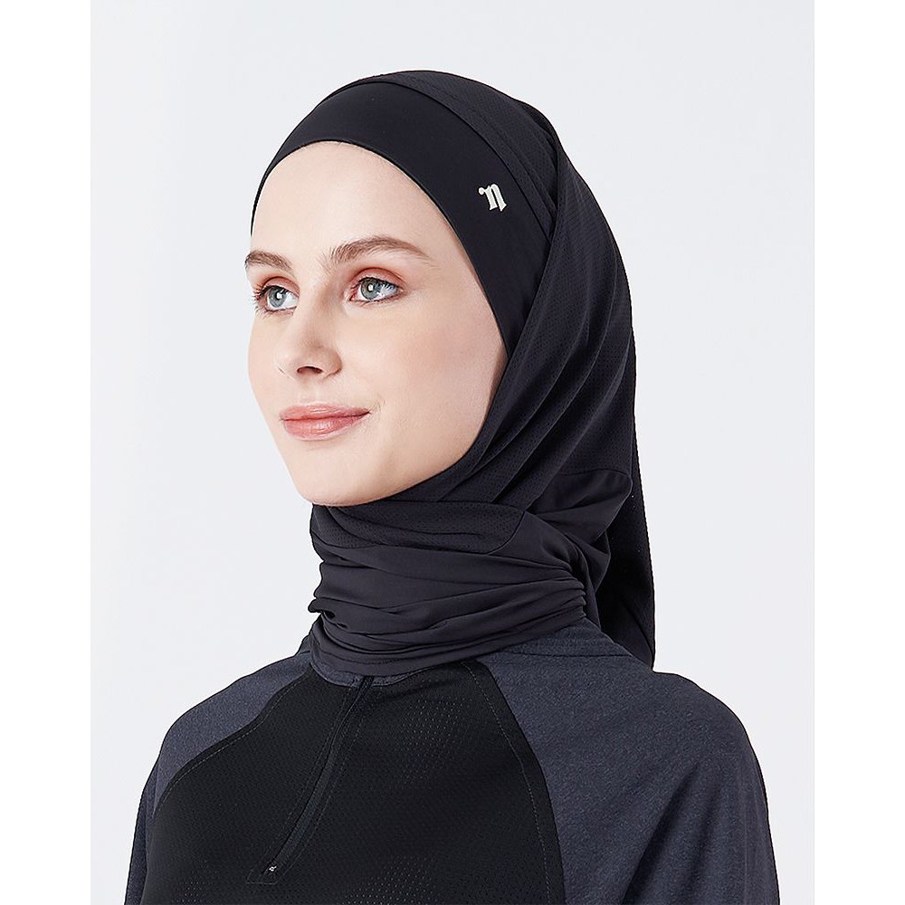 NAELOFAR SPORTS HIJAB NPOWER ACTIVEDRY MAXI / FLEXIFIT WITH INNER ...
