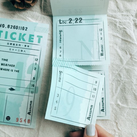 Morning Ticket (Note Paper) | Shopee Malaysia