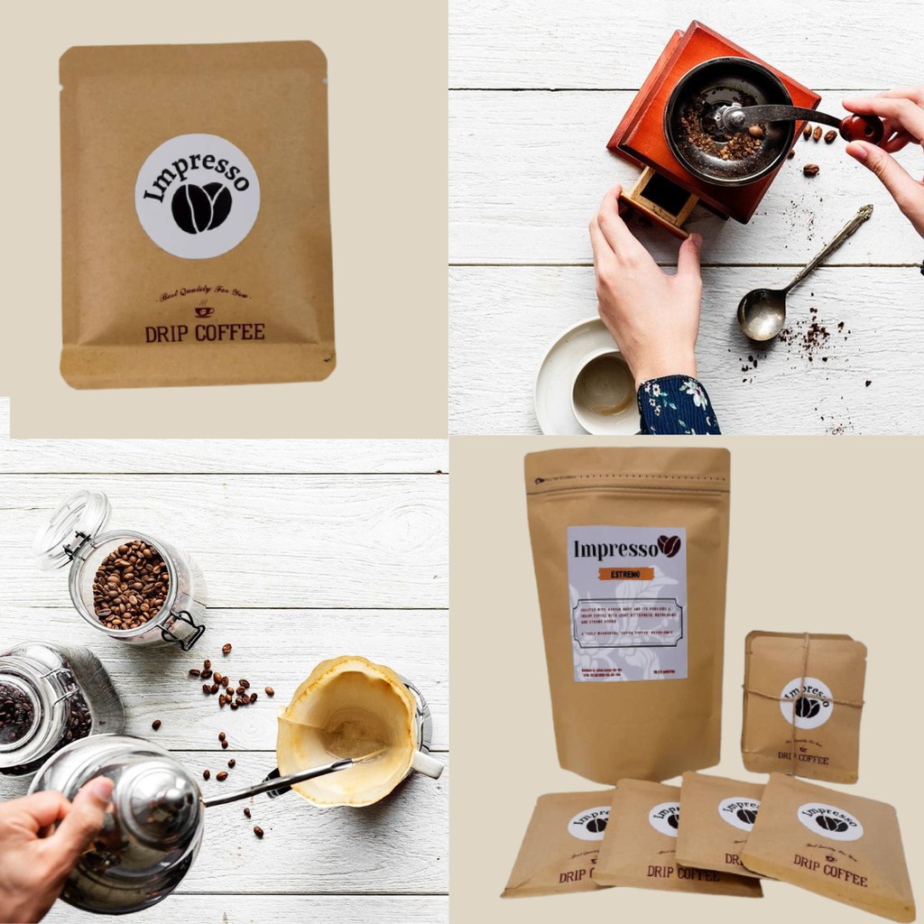IMPRESSO DRIP COFFEE - 10G X 20 SACHETS | Shopee Malaysia
