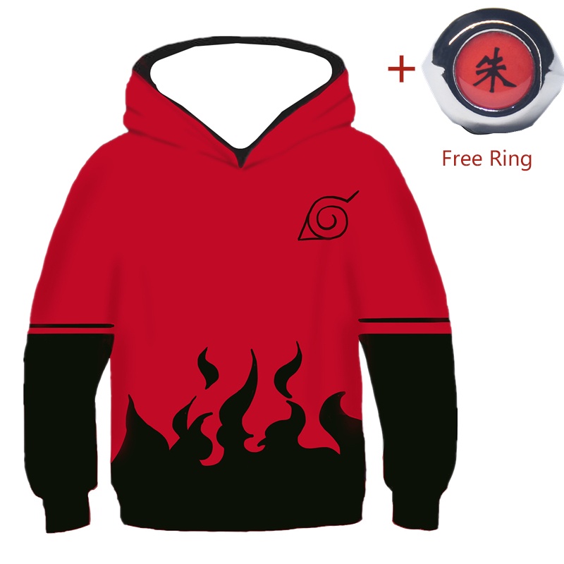 High-quality Children's clothes Naruto Hoodie Jacket Hokage Ninjia ...
