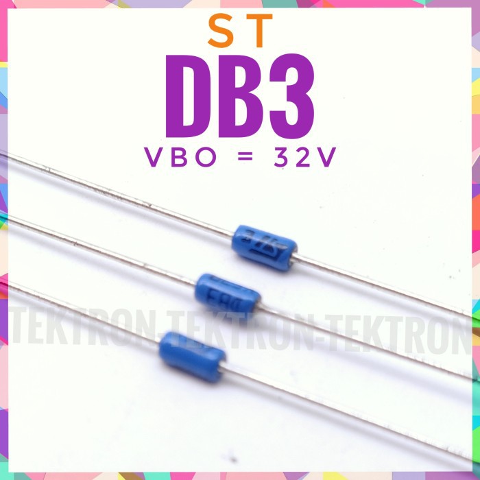 St DB3 DIAC Vbo 32V DB-3 Dimmer Phase Control | Shopee Malaysia