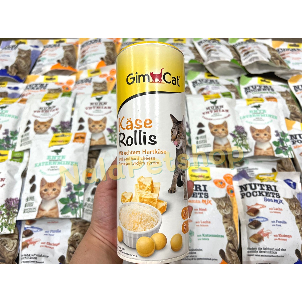 Gimcat Kase Rollis - Cheese tablets 850 tablets (super large bottle ...