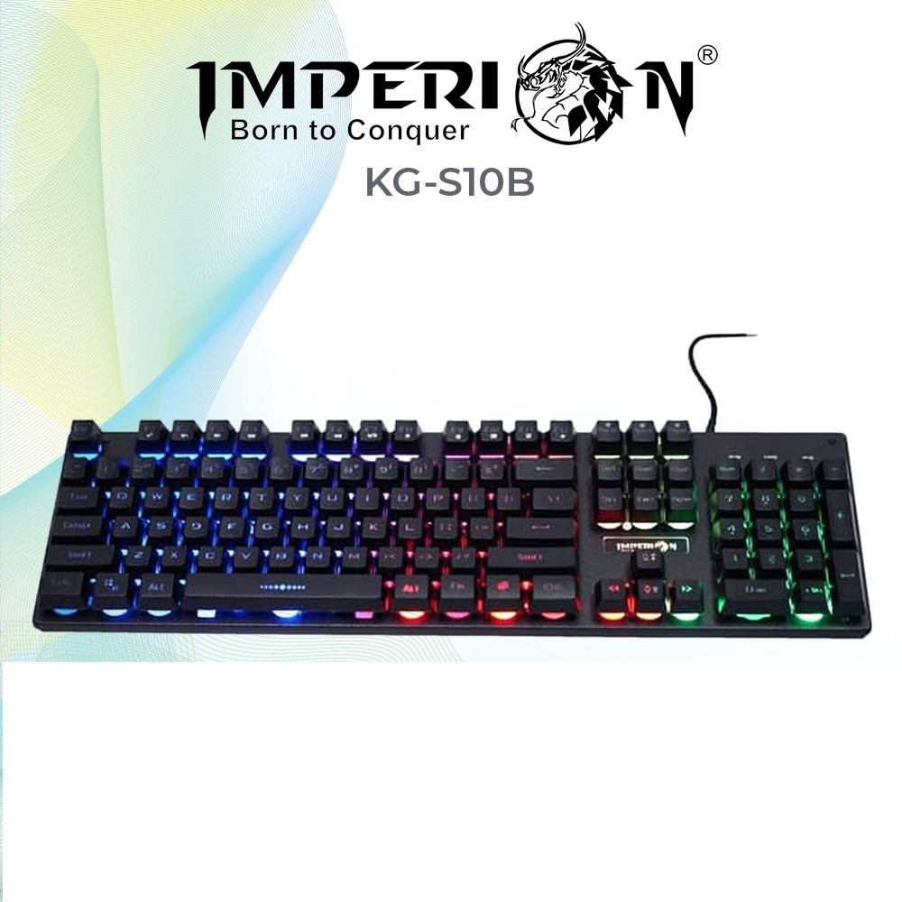 IMPERION SLEDGEHAMMER KG-S10B GAMING KEYBOARD | Shopee Malaysia