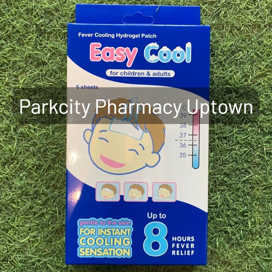 Easy Cool Cooling Patch for Children & Adults 6 Sheets | Shopee Malaysia