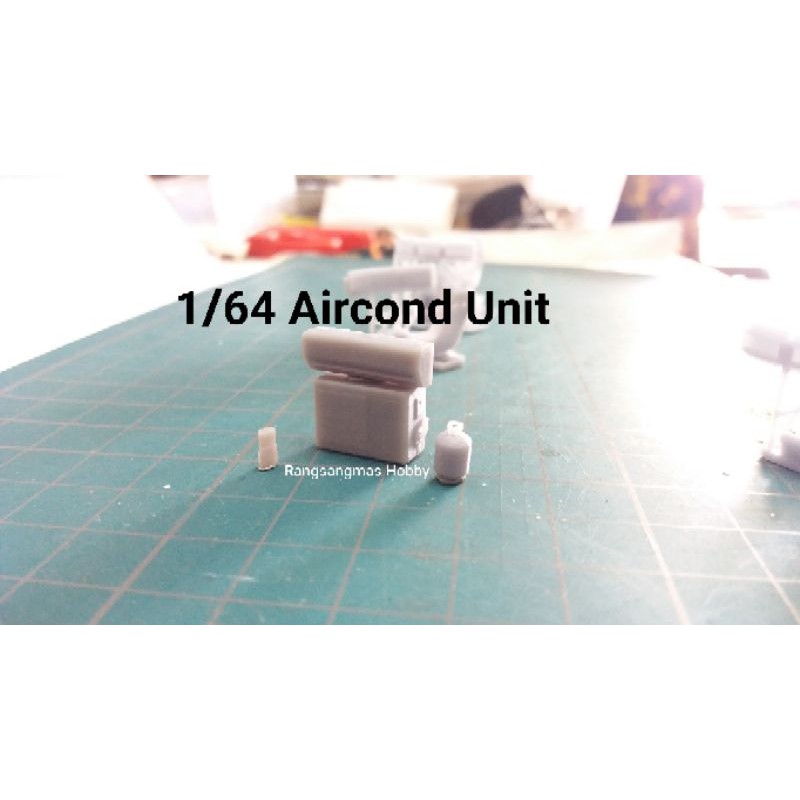 1/64 Resin Aircond Unit for diorama garage Hot Wheels tomica diecast ...