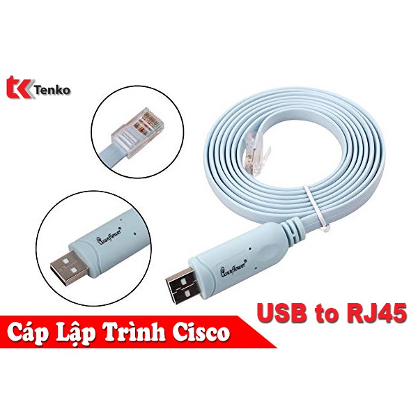 Cisco Programming Cable - Console USB To RJ45 | Shopee Malaysia