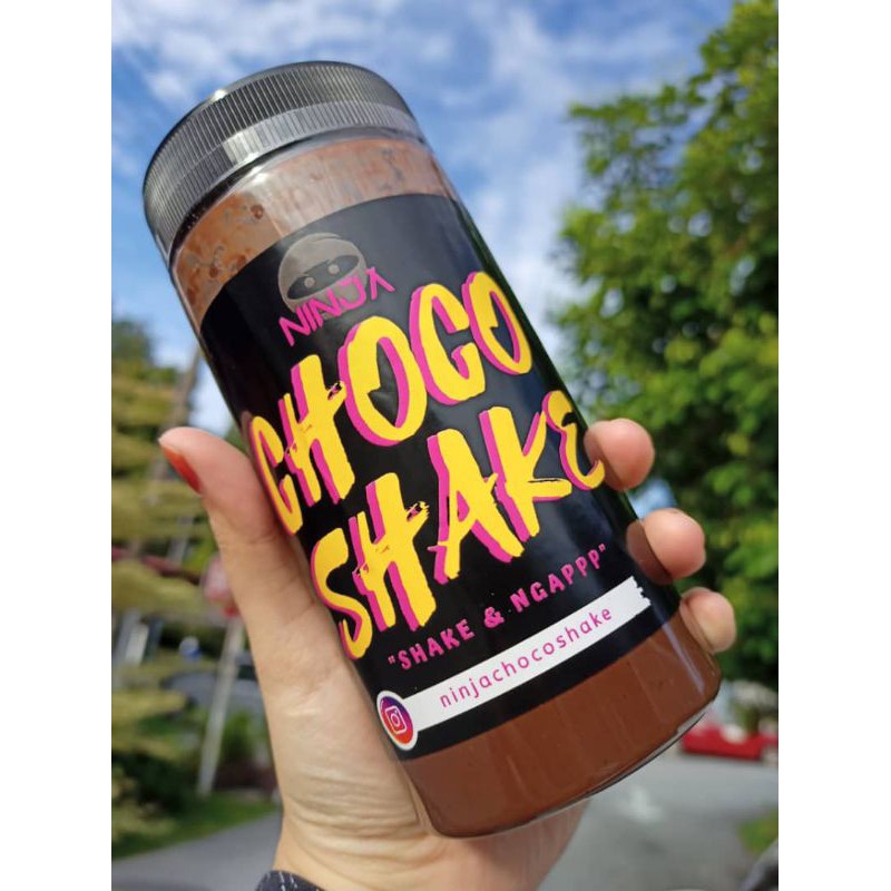 NINJA CHOCO SHAKE CHOCO JAR SEDAP | Shopee Malaysia