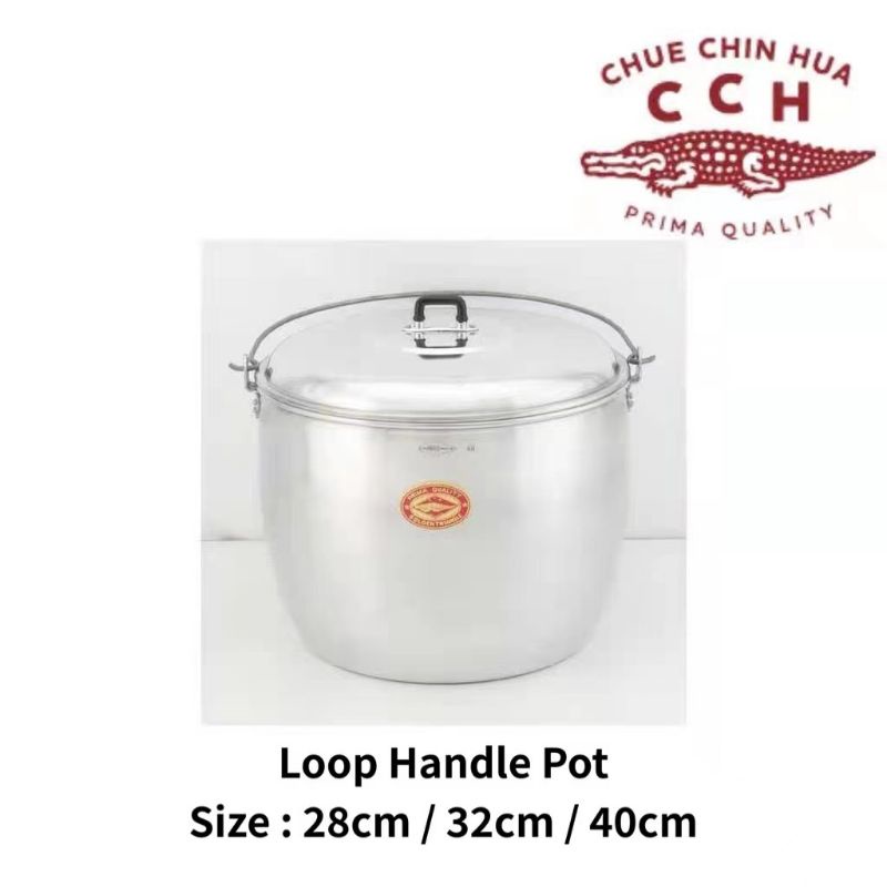 CCH Aluminium Loop Handle Pot / Aluminium Cooking Pot / Periuk Cap ...