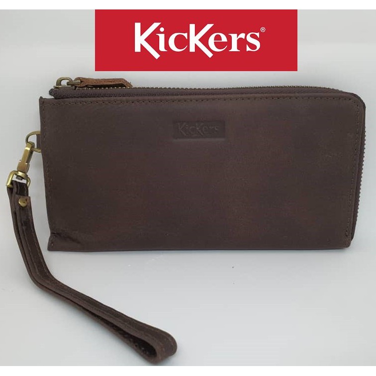 Kickers Genuine Leather Zipper Purse (KDON-50559) | Shopee Malaysia