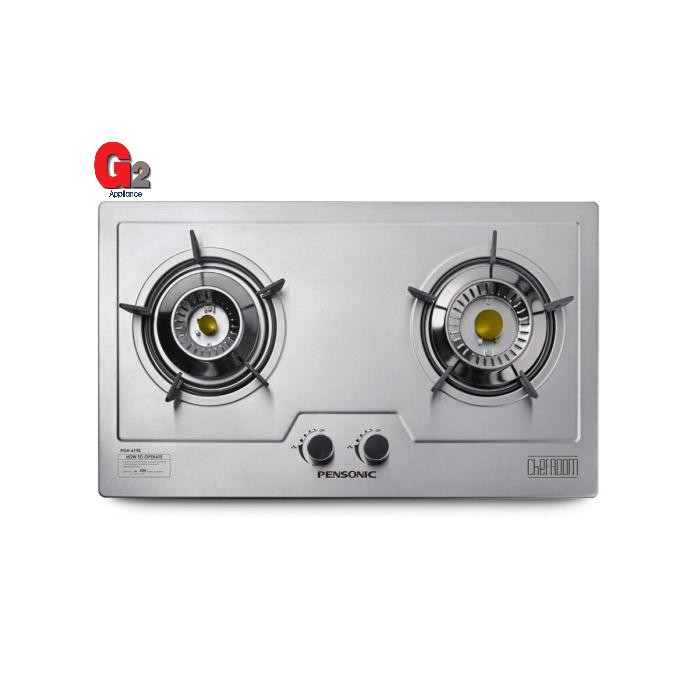 PENSONIC BUILT IN HOB PGH-619S STAINLESS STEEL (2 BURNER) | Shopee Malaysia