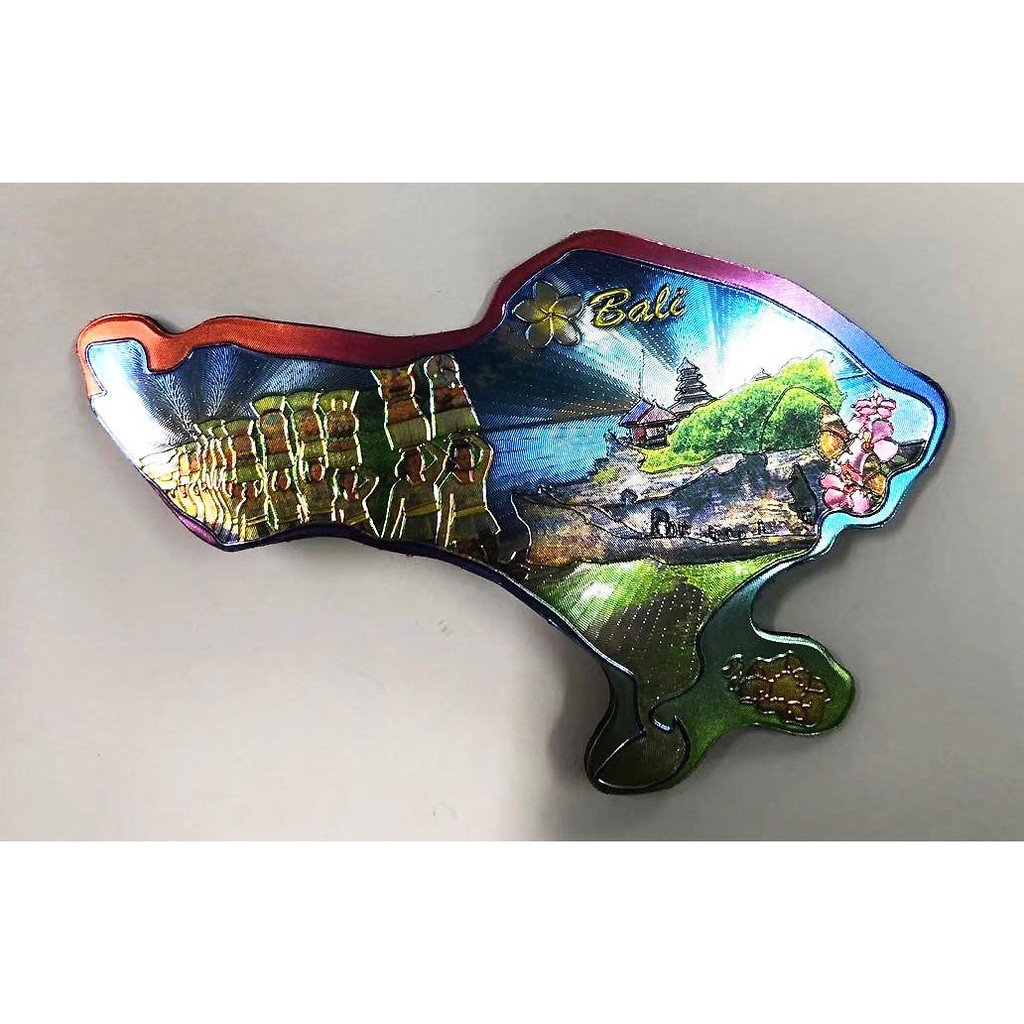 Bali Island & Hongkong Proxy magnet souvenir oleh-oleh Freeze Magnet ...