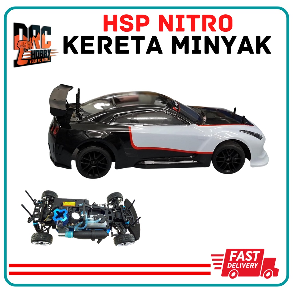 HSP Nitro 1/10 (no oil&starter kit) | Shopee Malaysia