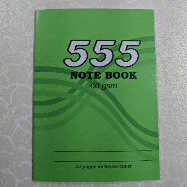 Buku 555 3 5 Note Book Tiga Lima Nota Books | Shopee Malaysia