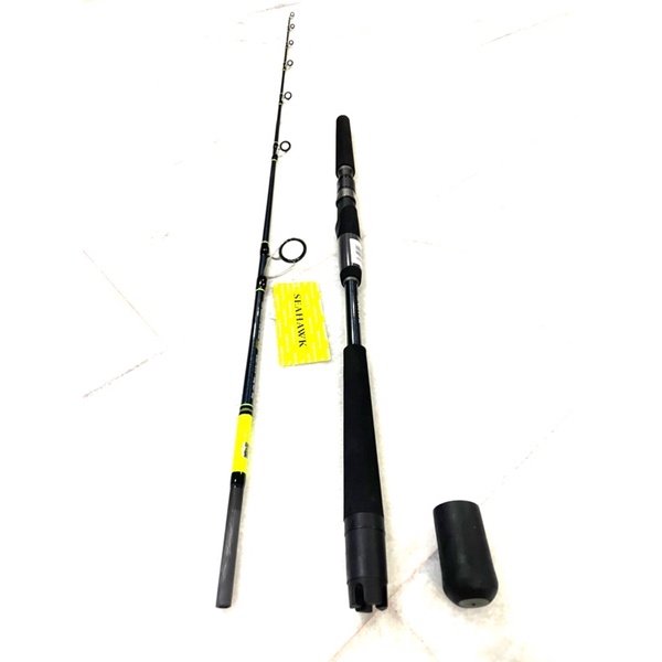 SEAHAWK AMBERJACK 7kaki pe3-6 drag20kg spinning fuji rod | Shopee Malaysia