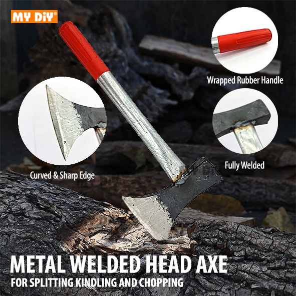 MYDIYHOMEDEPOT - Axe Kapak Chopper with Metal Handle Chopping Axe ...