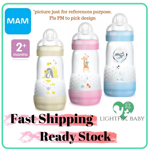 MAM Easy Start Anti-Colic Bottle 260ml (ORIGINAL) | Shopee Malaysia