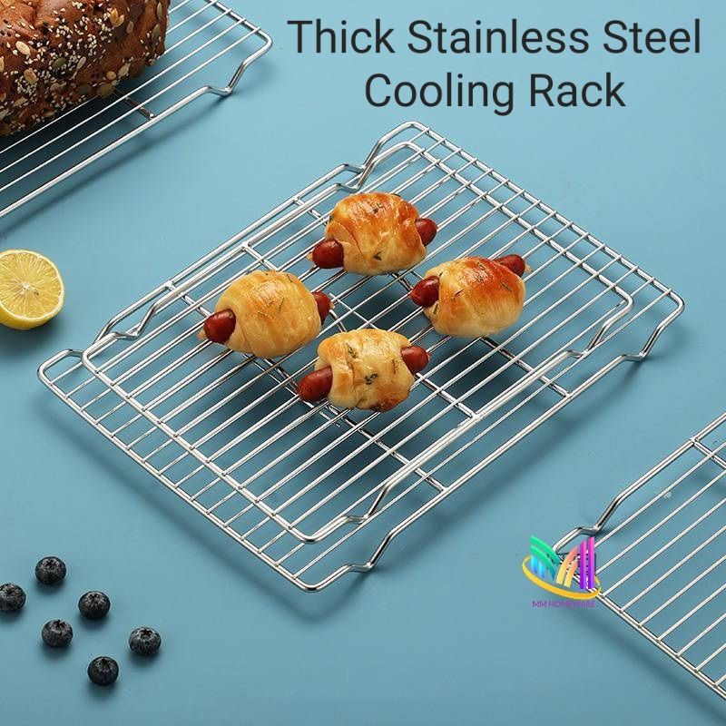 Thick Quality Stainless Steel Rectangular Cooling Rack / Baking Rack ...