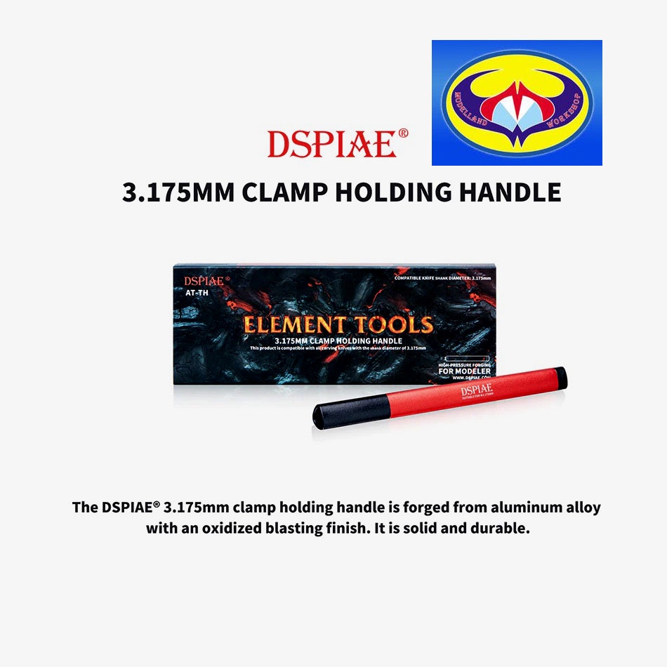 DSPIAE ELEMENT TOOLS AT-TH 3.175mm CLAMP HOLDING HANDLE | Shopee Malaysia