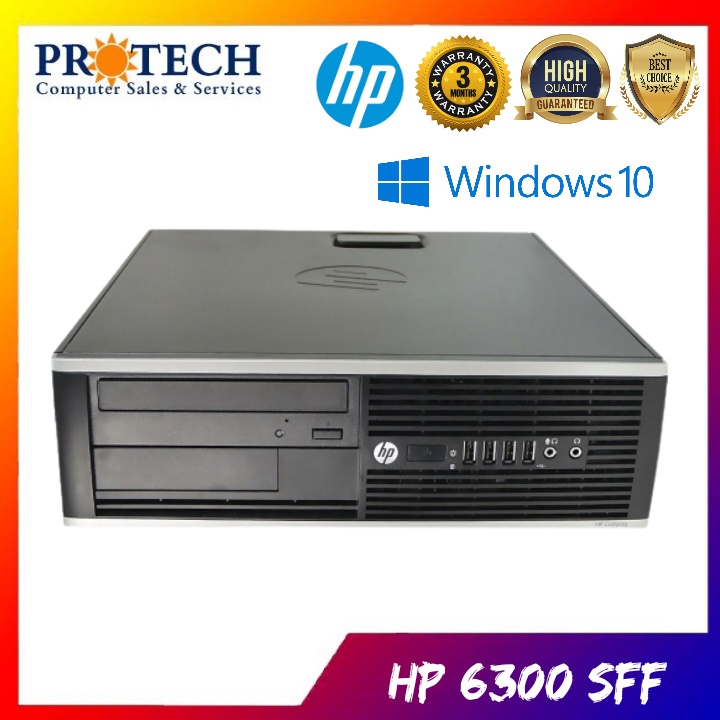 Hp 6300 Sff Desktop Pc i3-3rd generation (Refurbished) | Shopee Malaysia