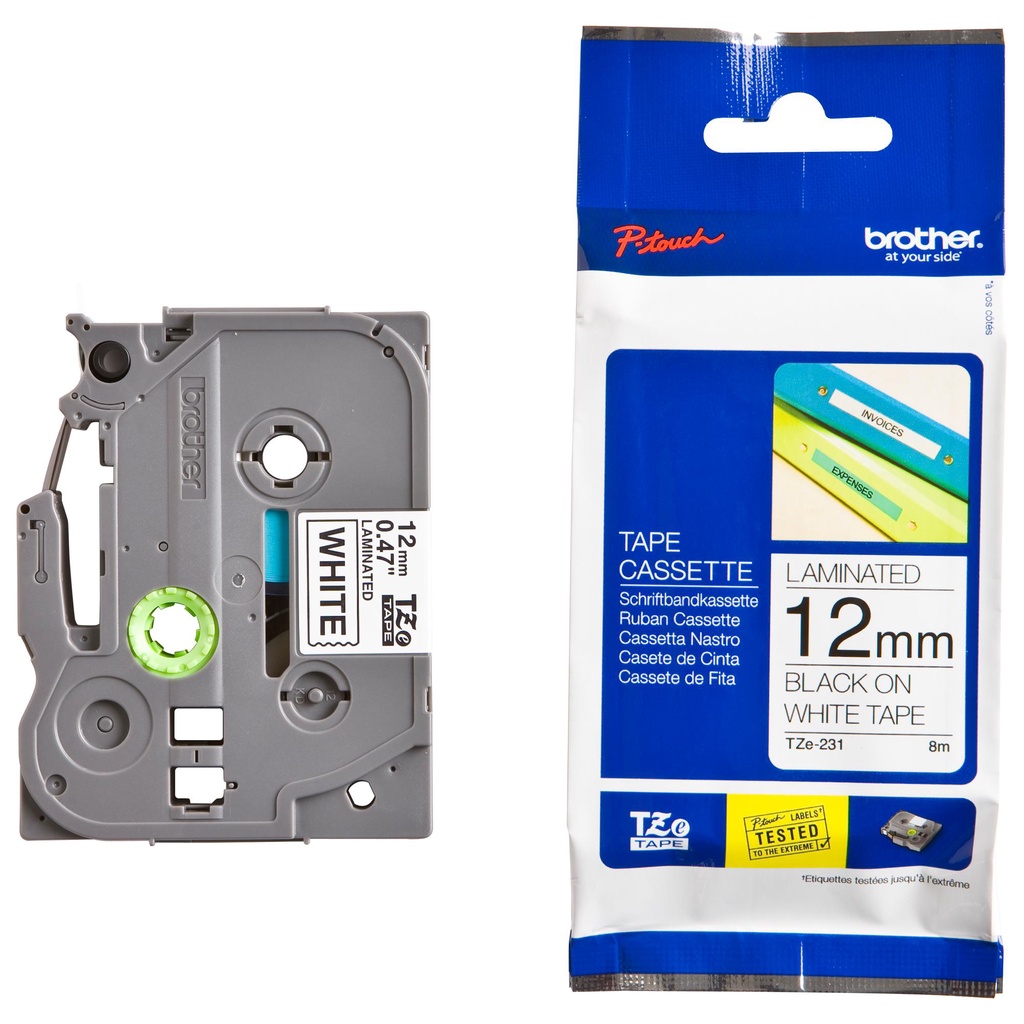 Brother P-touch PT-H110 Portable Handheld Label Maker Sticker Laminate ...