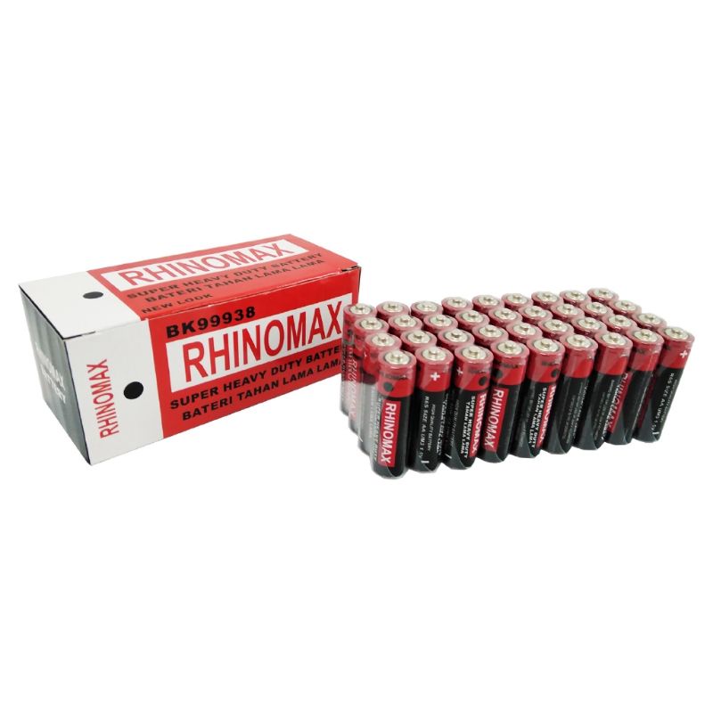 Rhinomax Super Heavy Duty Rs6 AA Battery 1.5V Battery AA | Shopee Malaysia