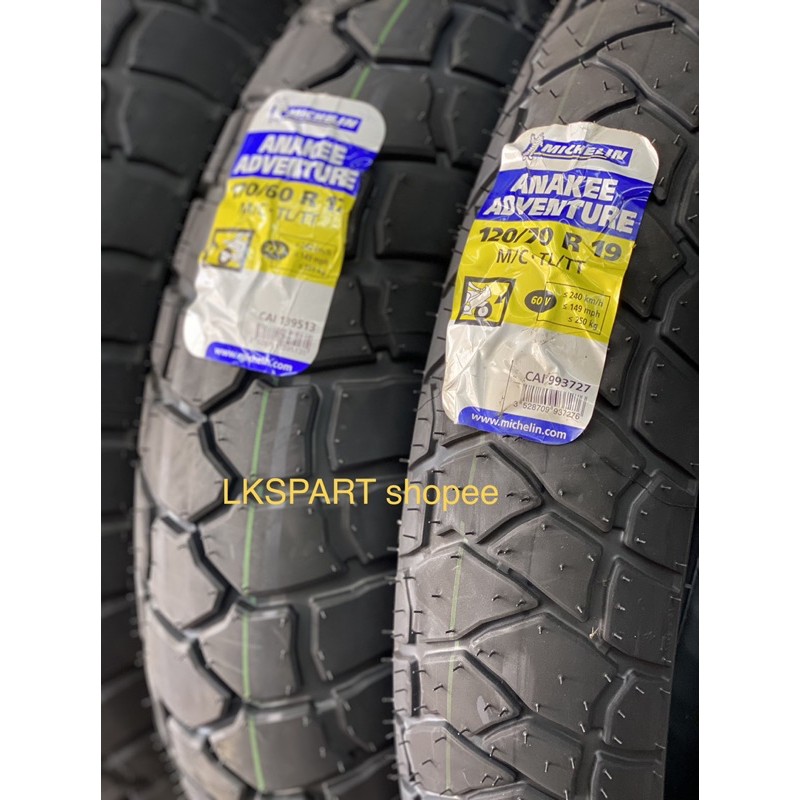Michelin 120/70/19 170/60/17 anakee adventure | Shopee Malaysia