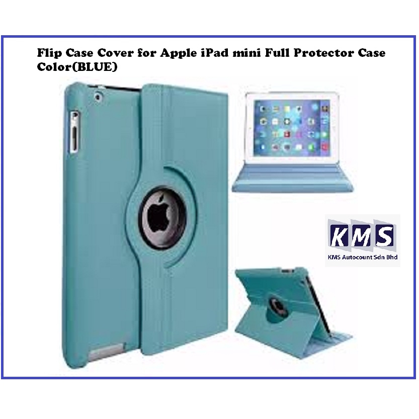 Flip Case Cover for Apple iPad mini Full Protector Case Color(BLUE ...