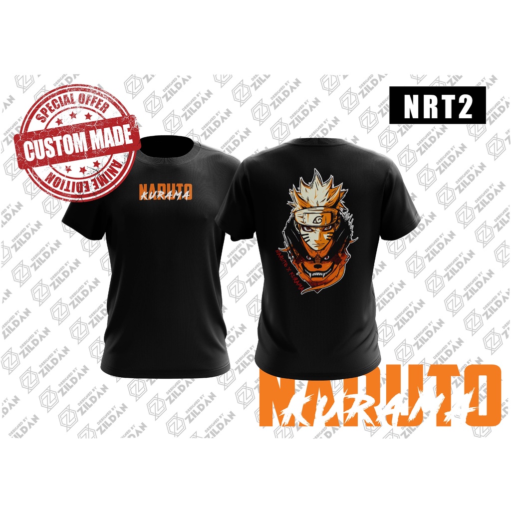 NARUTO X KURAMA Anime T-shirt, Naruto (NRT2) | Shopee Malaysia